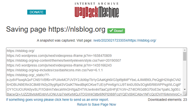 Traveling Through Time in the Wayback Machine (without Mr. Peabody ...